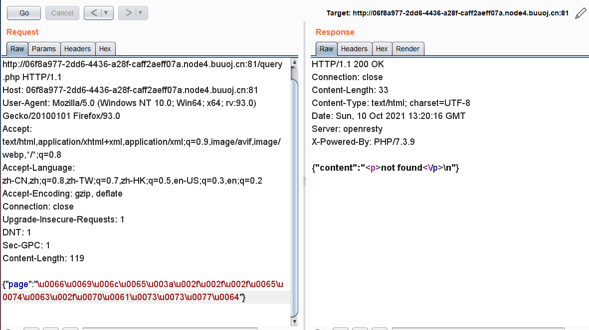 BUUCTF-WEB [HarekazeCTF2019]encode_and_encode 1 | Fan的小酒馆